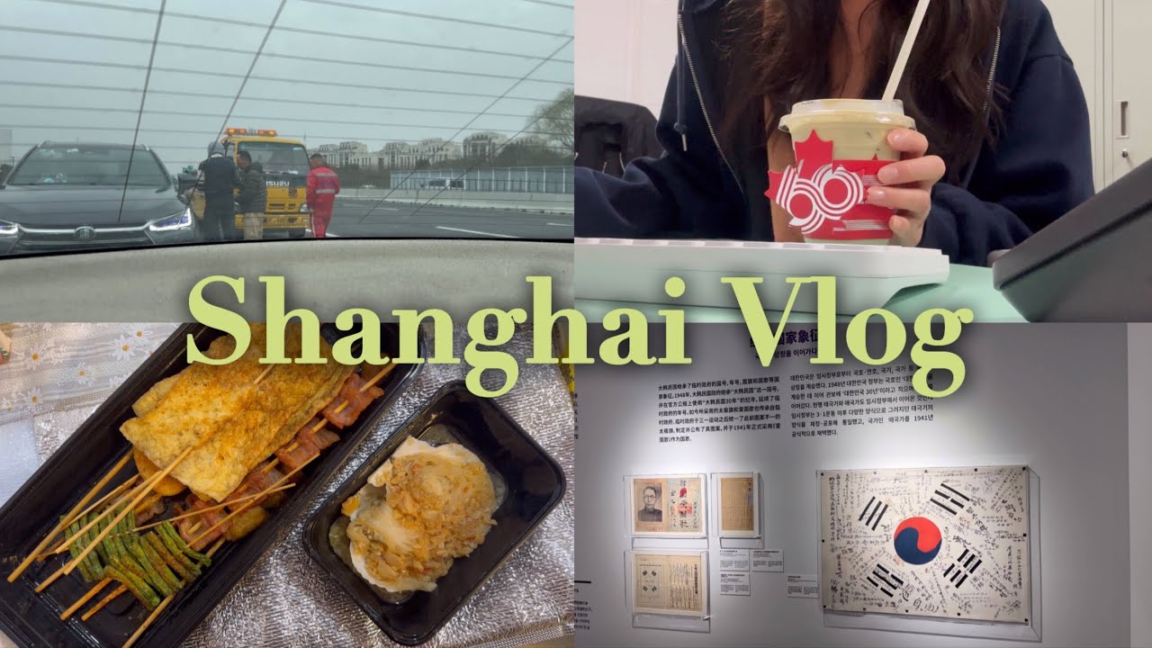 🇰🇷🇨🇳vlog 상하이 직장인 일상vlog 아이허브 추천템 중국간식 출근길 교통사고 당한 외노자 중국병원 Ct찍기 틈틈이 결혼준비👰🏻♀️ 건강자취요리장보기