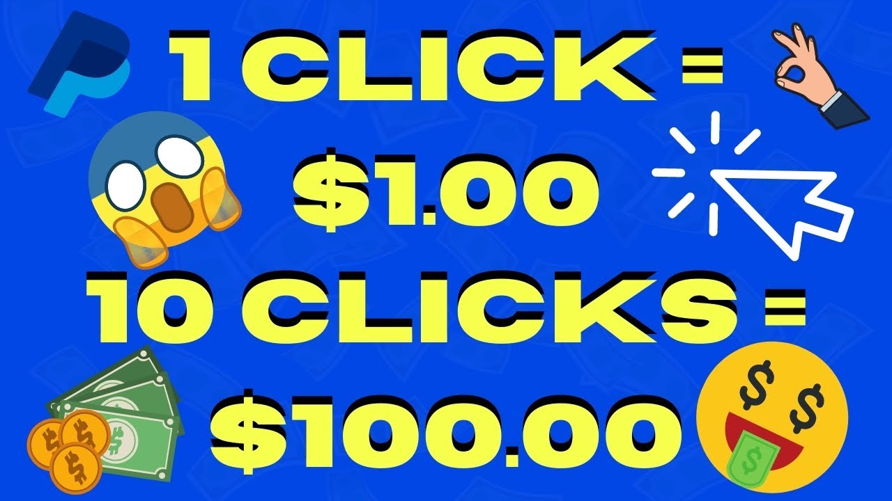 Make Up To $100 Every Day With Easy Clicks 😵💰😀 | Make Money Online in ...