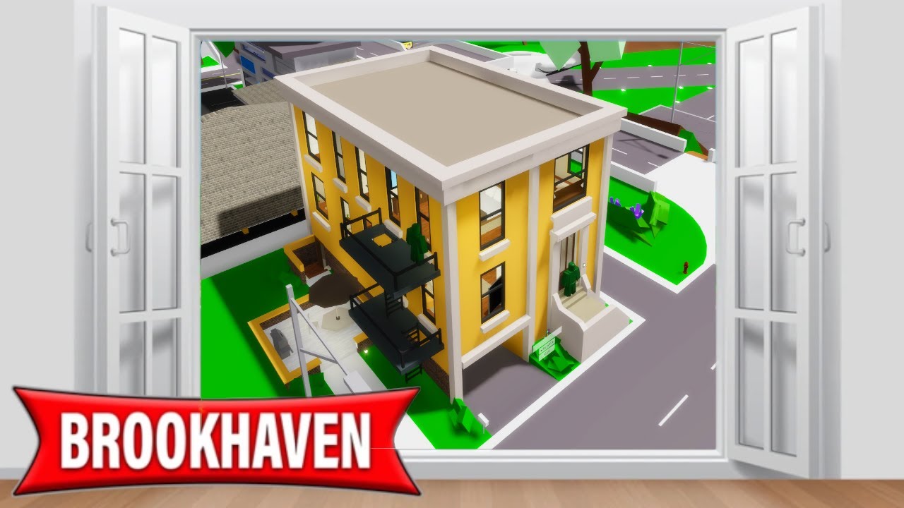 Everything In The New Free Big City House In Brookhaven RP Update - YouTube