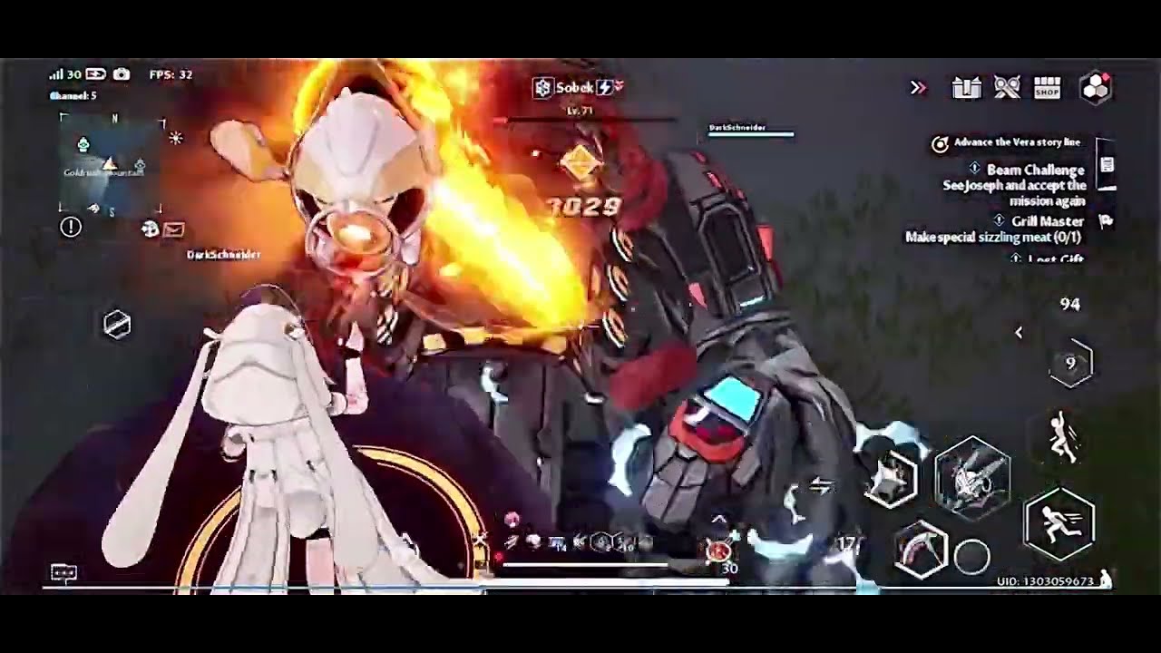 Ruby and Zero's unlimited laser without endurance consumption (Tower of ...