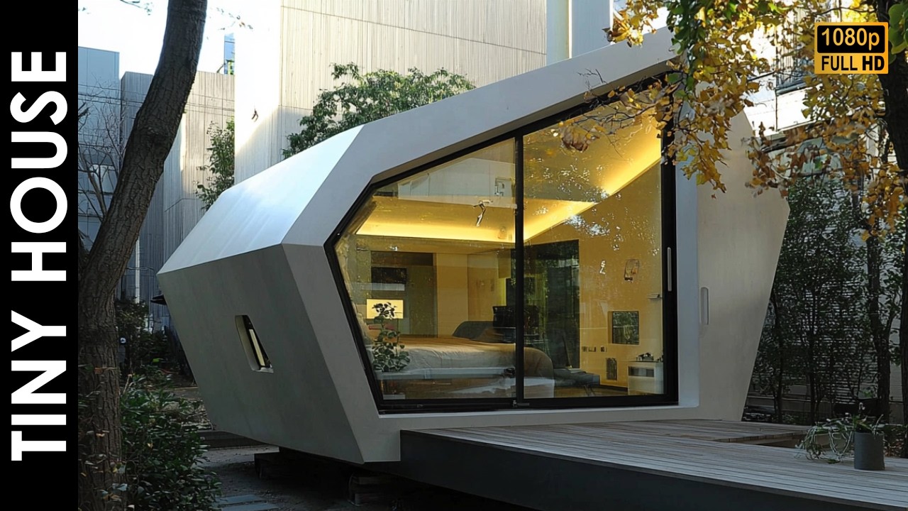 Efficient Spaces: Stylish & Compact Tiny Home with Smart Mobile - YouTube