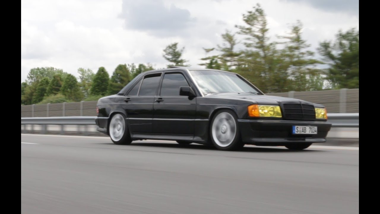 Mercedes 190E Low 2.6 | Summer Drive - YouTube