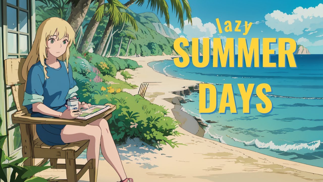 Summer mood songs Sea vibes music 🌊Change My Room To The Beach | 내 방을 ...