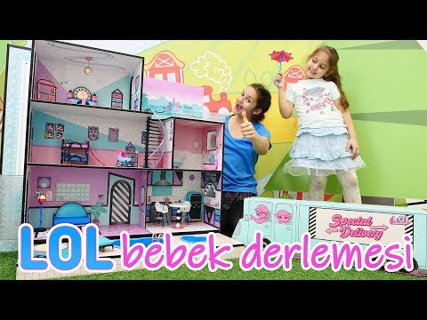 LOL bebek büyük derlemesi! Sürpriz yumurtalar açılımı