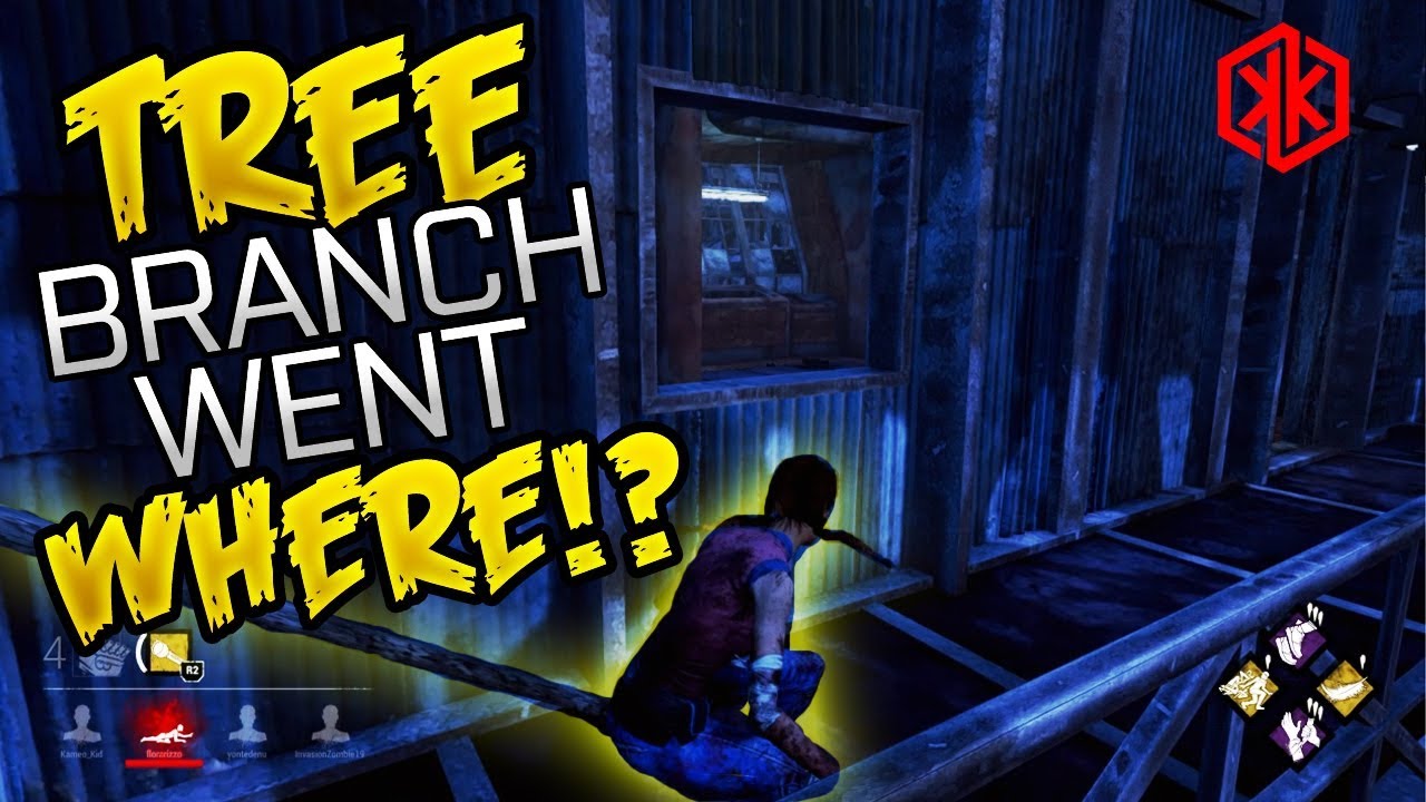 DEAD BY DAYLIGHT (SURVIVOR-PS4) GAMEPLAY - TREE BRANCH WENT WHERE!? EP ...