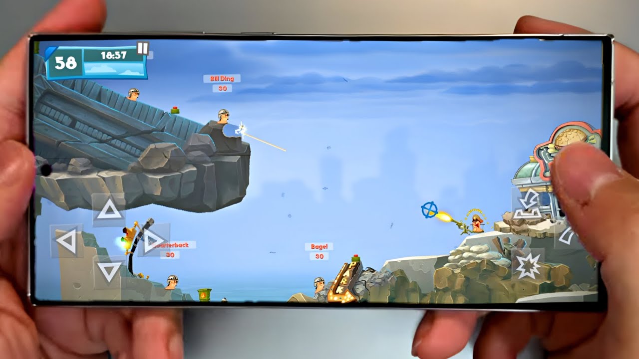 Worms W.M.D: Mobilize Gameplay (Android iOS) New 2023 Game - YouTube