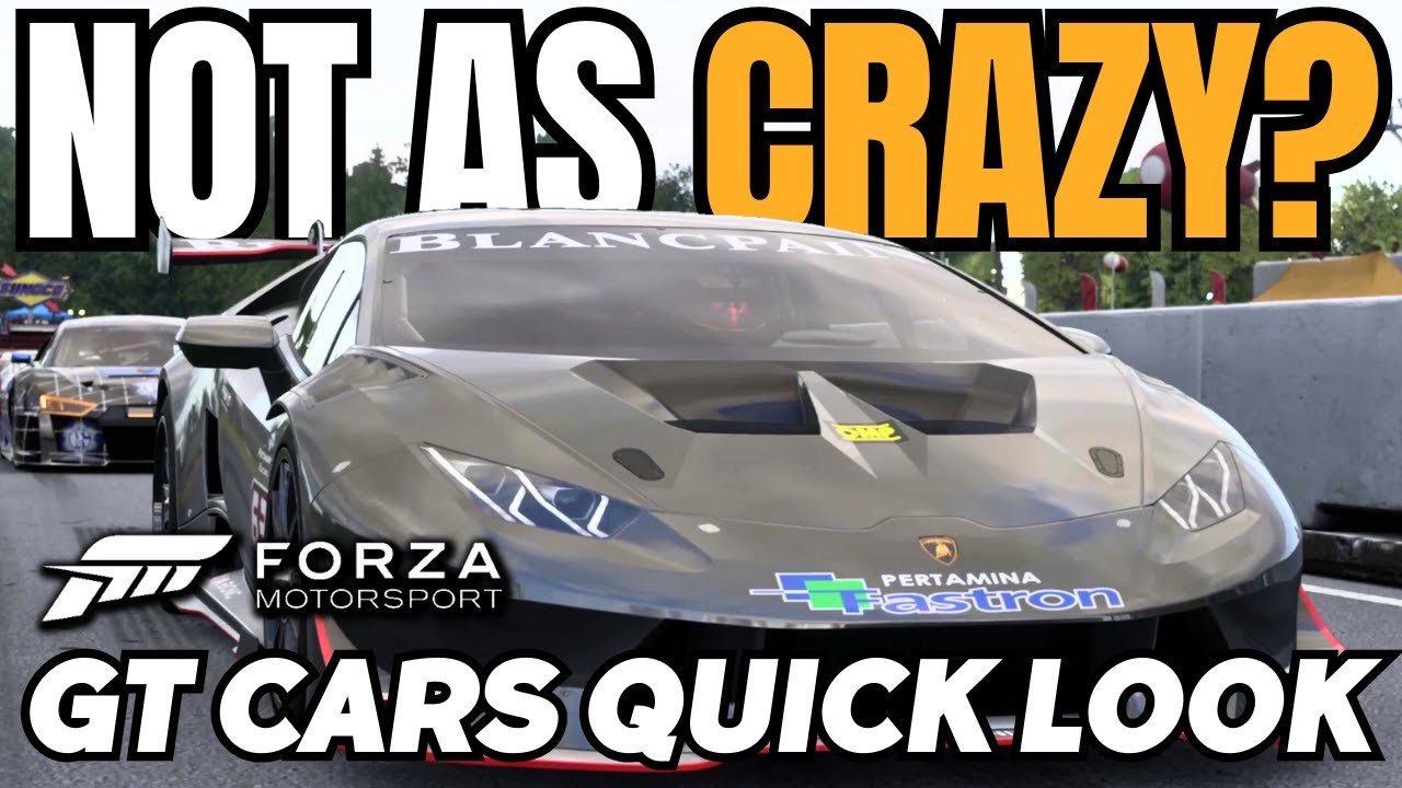 A Bit Tamer Than The Evo 2015 Lamborghini Huracán Super Trofeo Quick Look Forza Motorsport