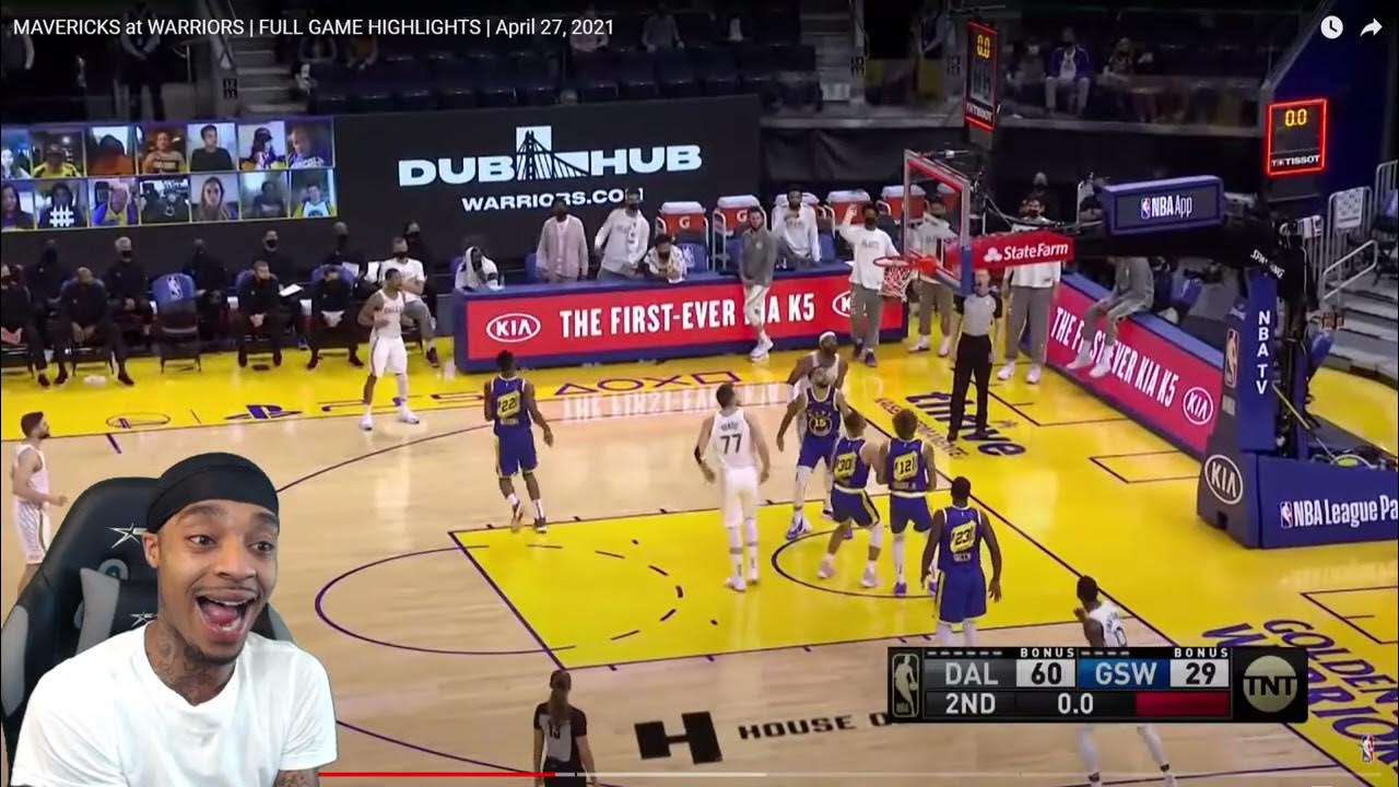 FlightReacts MAVERICKS at WARRIORS | FULL GAME HIGHLIGHTS | April 27, 2021! - YouTube