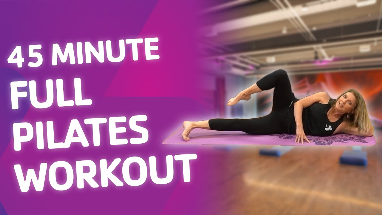 45 Minute Full Pilates Workout - YouTube