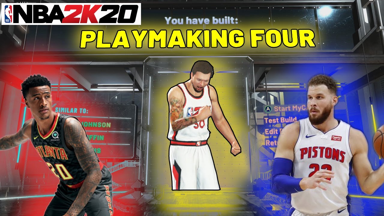 NBA 2K20 BEST POWER FORWARD BUILD! EXTREMELY FAST, THREE POINT SHOOTER ...