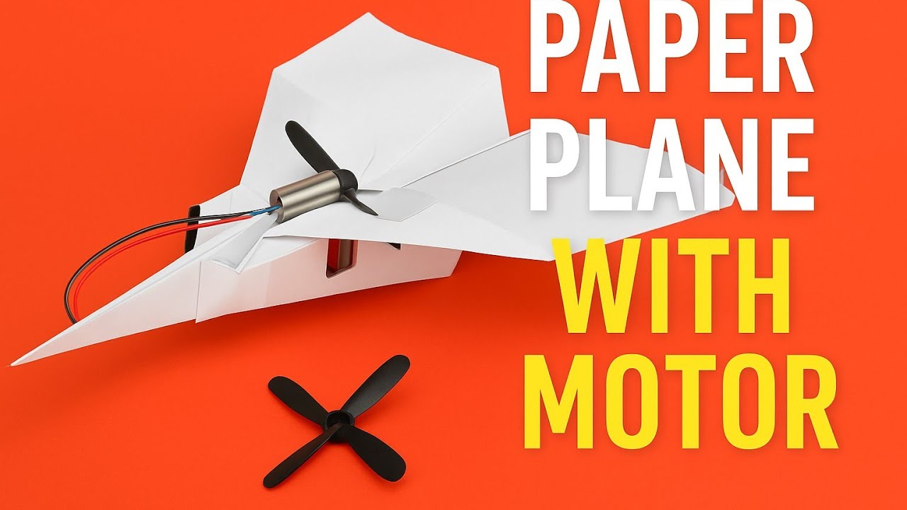 An Endless airplane | coreless motor | fly high | 80km per hour - YouTube