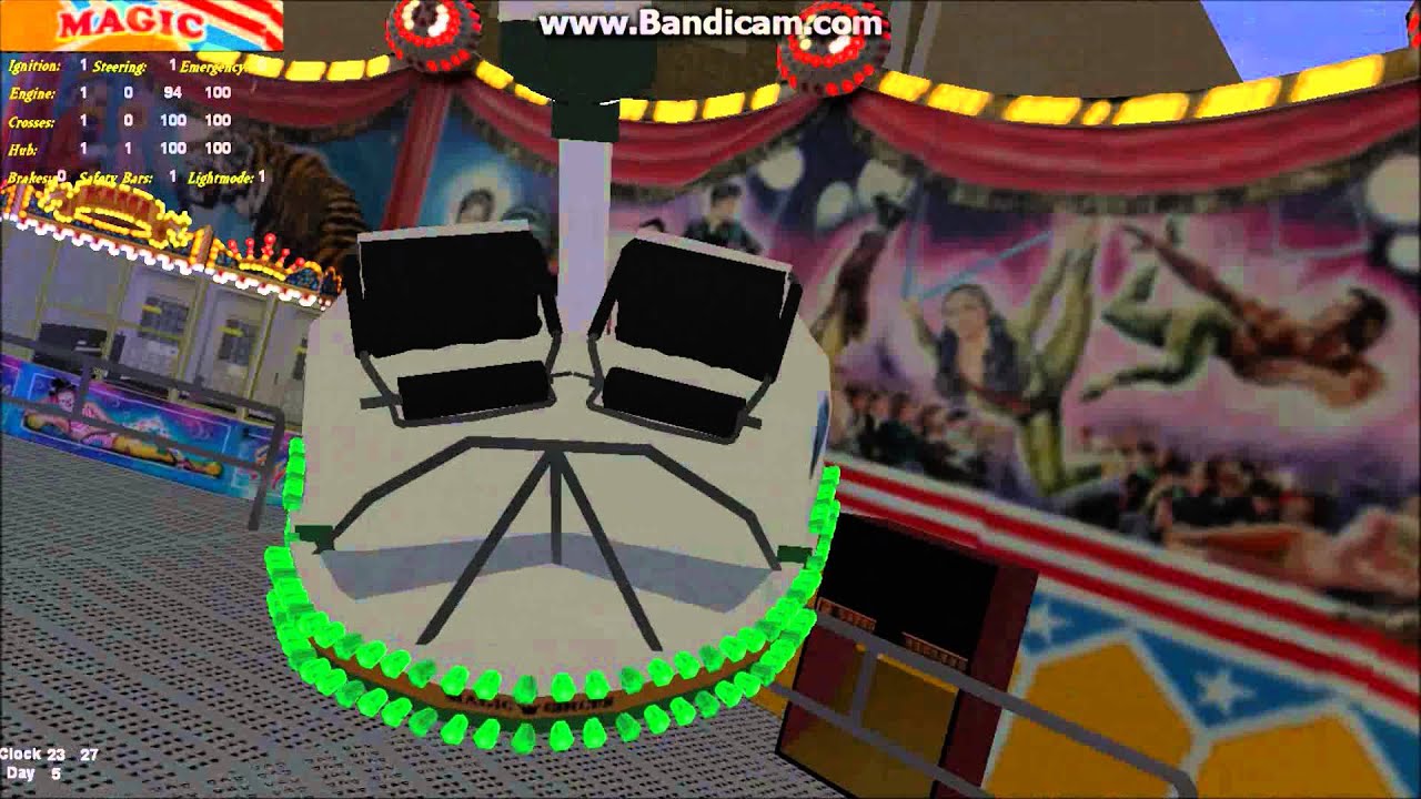 Kirmes Simulation Magic onride - YouTube