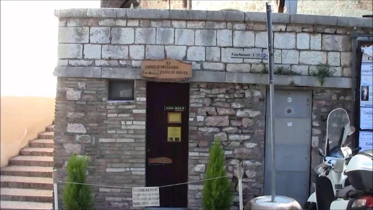 SACRED ECHO : a prodigious Place of prayer in ASSISI - YouTube