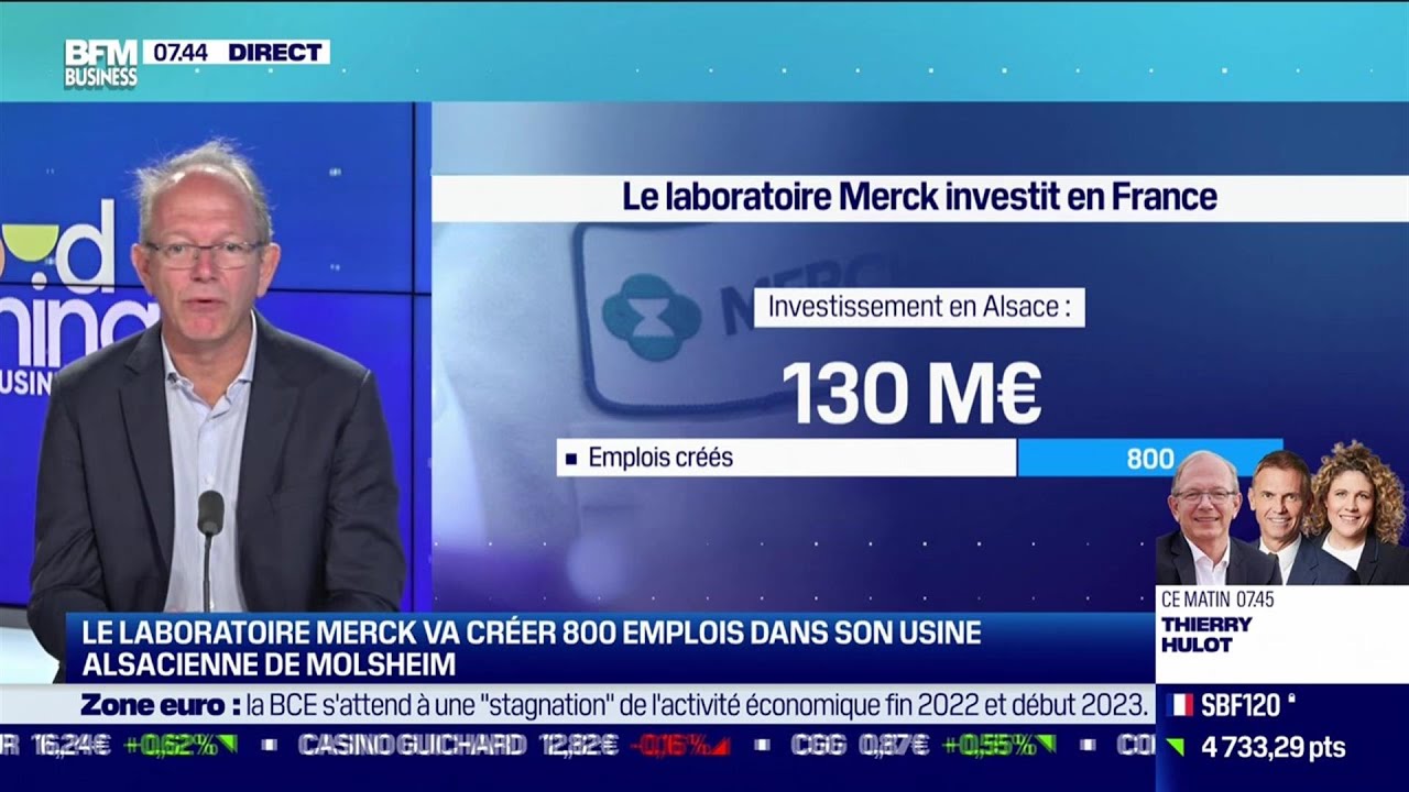 Thierry (Merck France) : Merck investit 130 millions d'euros en Alsace ...