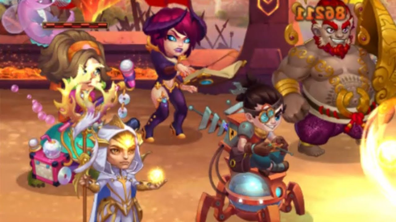 29 Hero wars. Defenders Rufus, Isaac, Iris, Helios, Martha - YouTube