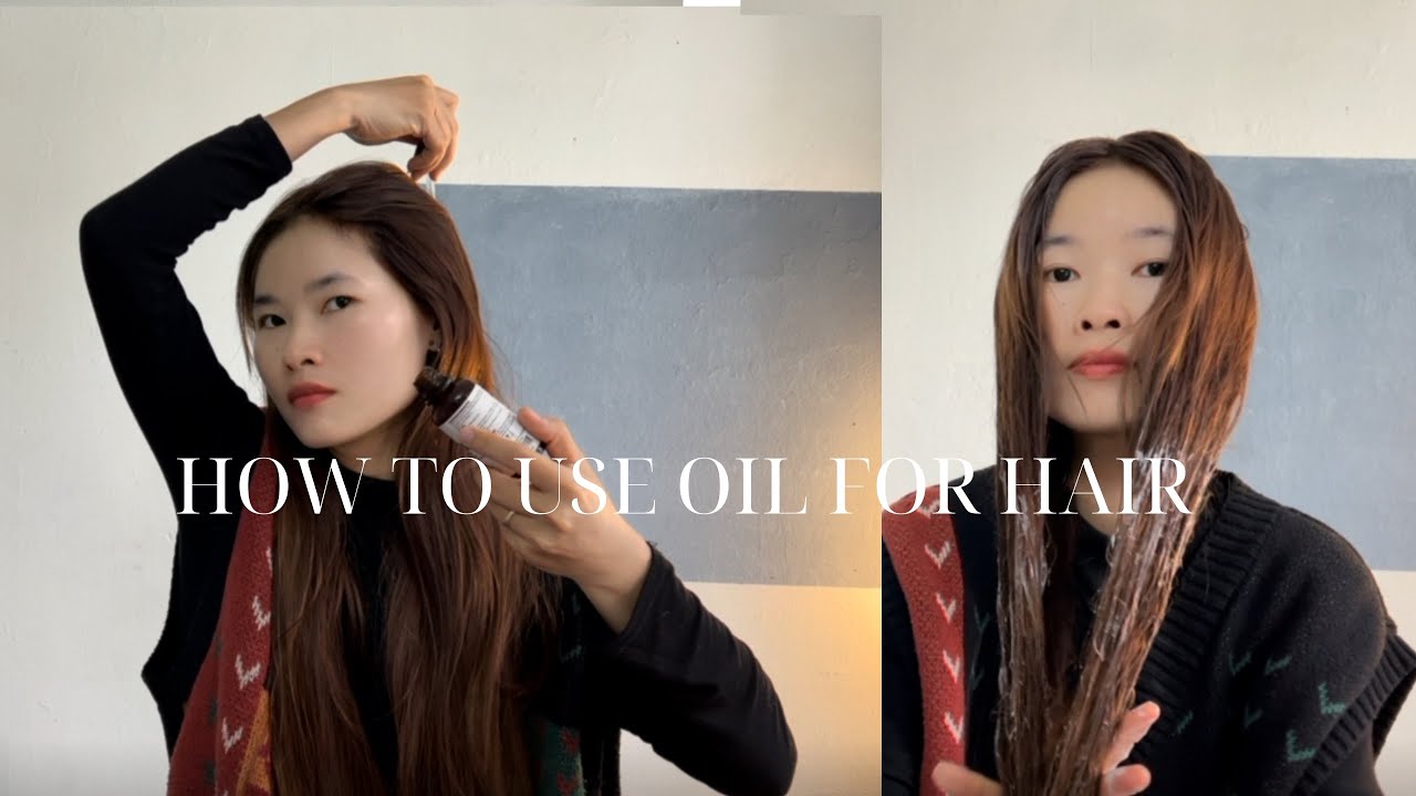 My Hair Oiling Routine: How I Oil My Hair For Healthy, Long Hair - YouTube