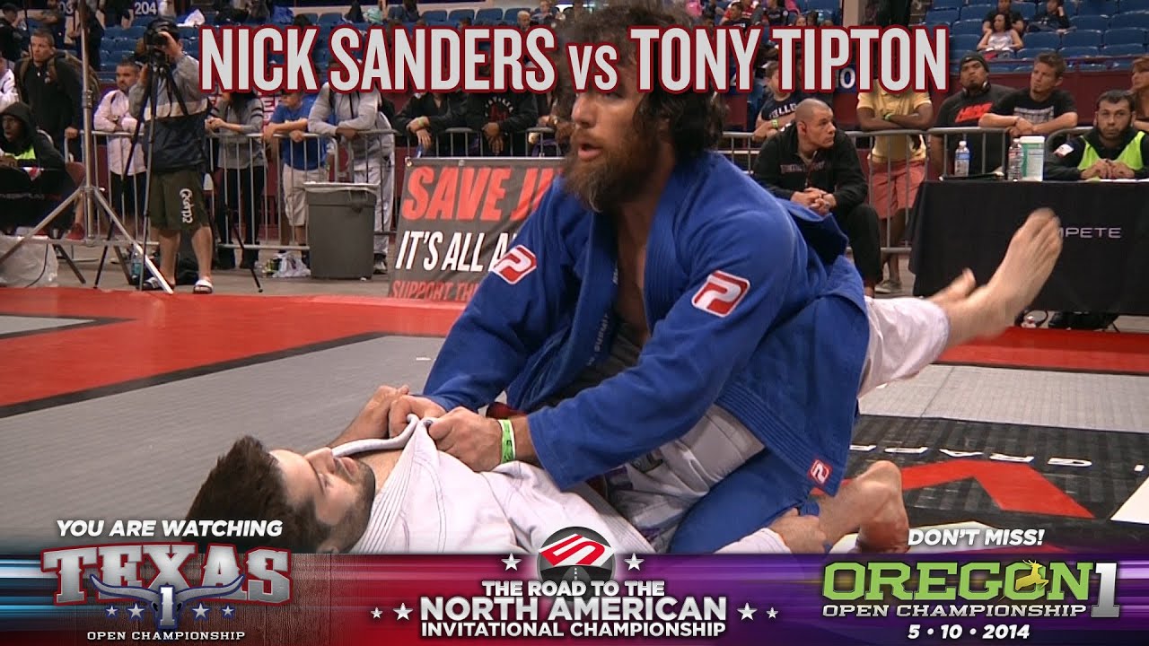 FIVE Grappling Texas 1: Nick Sanders vs Tony Tipton (Men / Black Belt ...