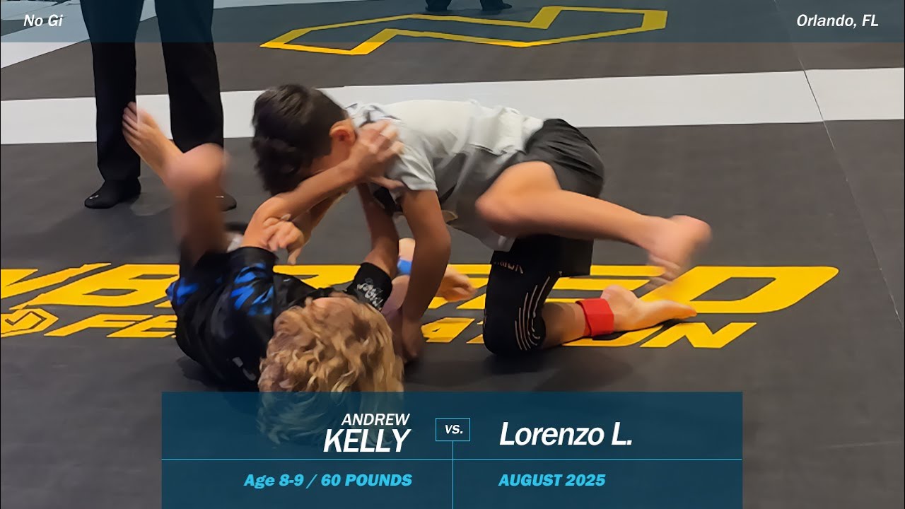 Andrew Kelly vs Lorenzo L. - NewBreed World Jiu Jitsu Championship (No ...