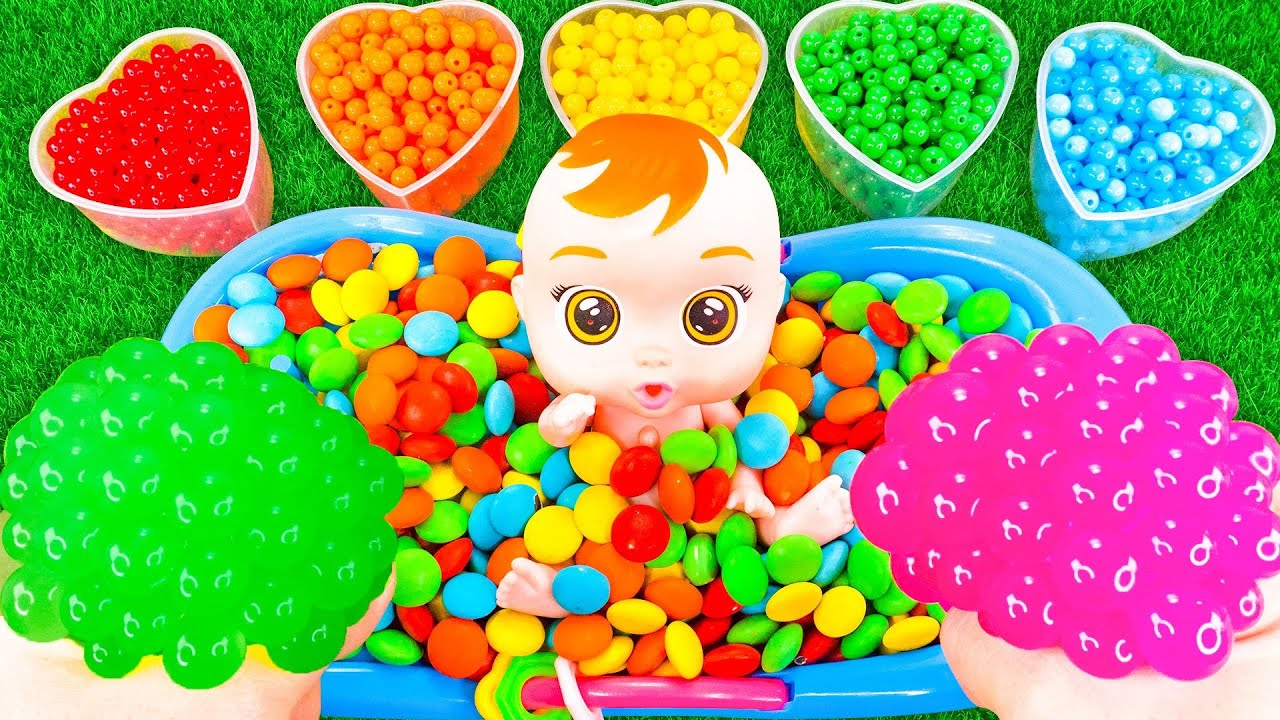 SATISFYING WITH CLAY PIPING BAG & FOAM SLIME and GLITTER|Mixing Random ...