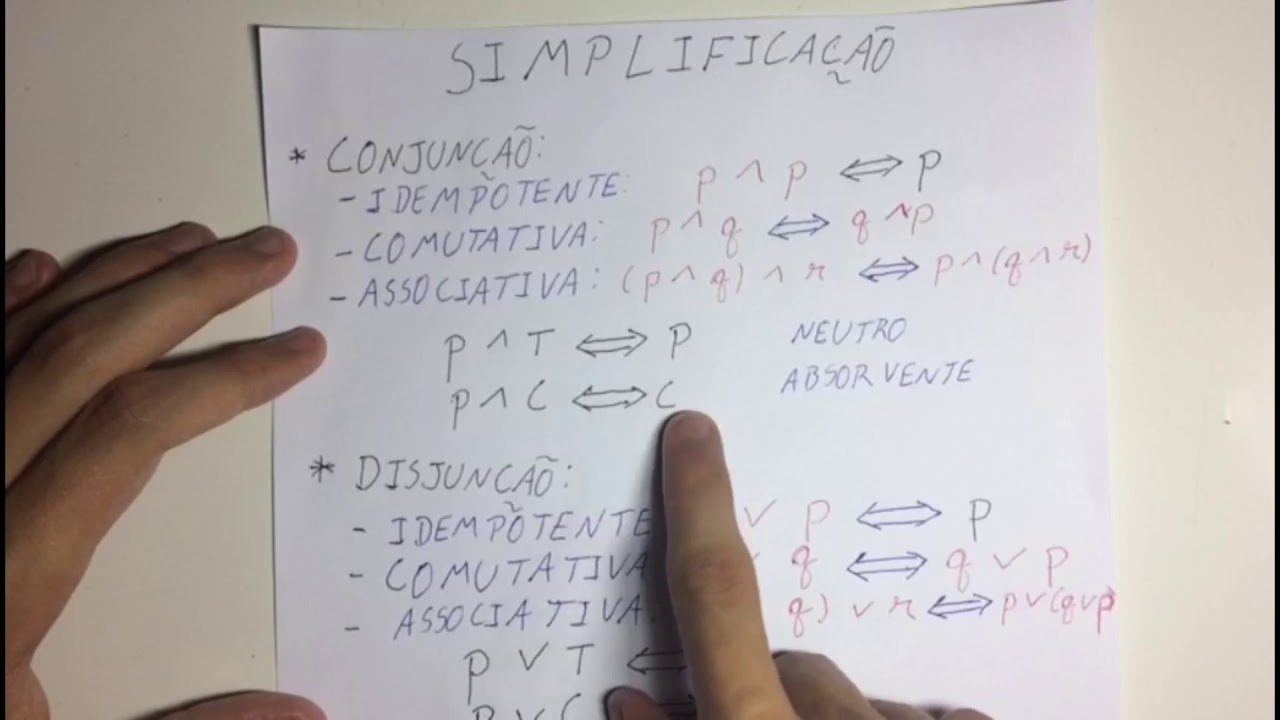 Matemática Computacional - Conjunção e Disjunção - YouTube