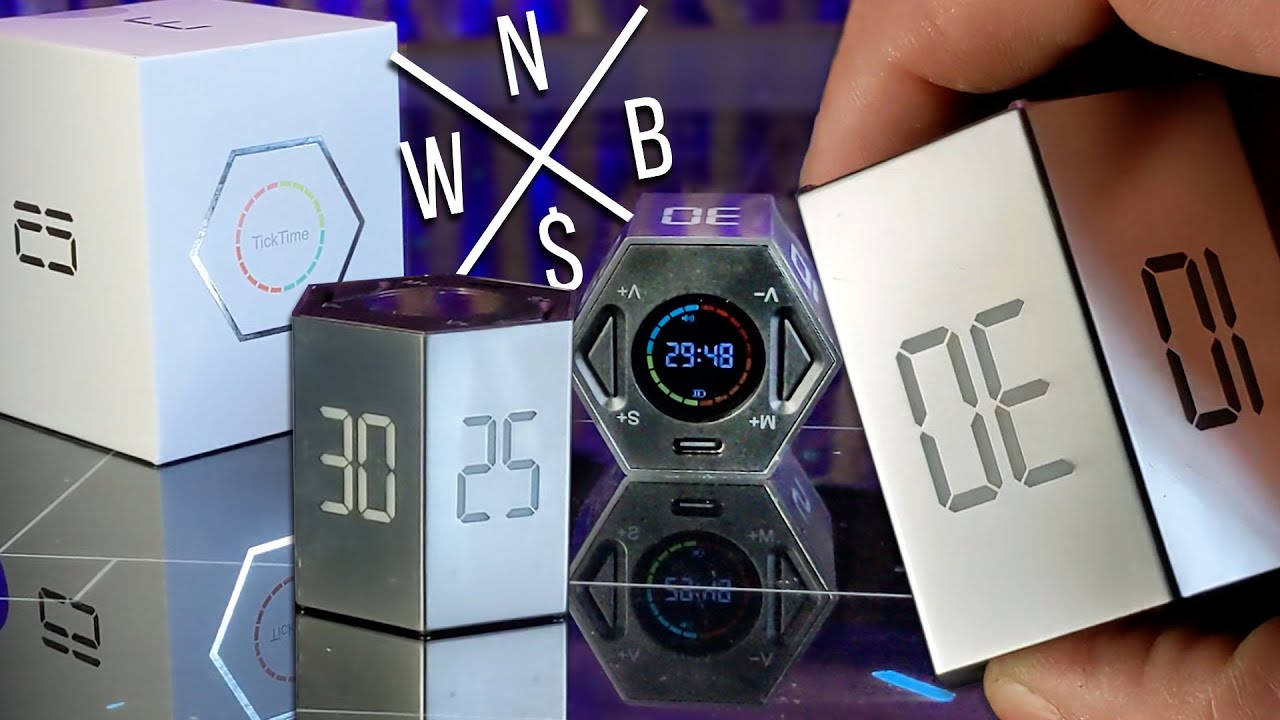 TickTime Digital Timing Cube - Unboxing & Review - YouTube