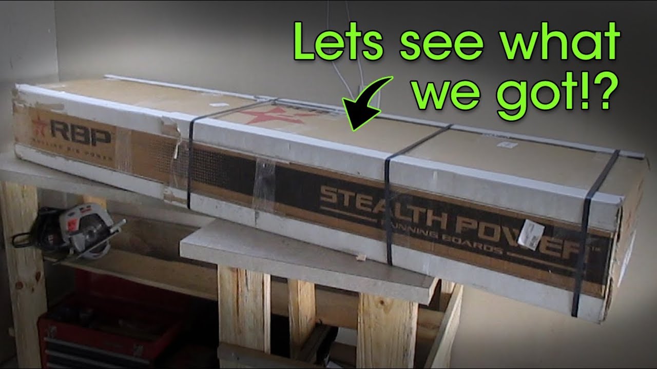 Unboxing RBP running boards - YouTube