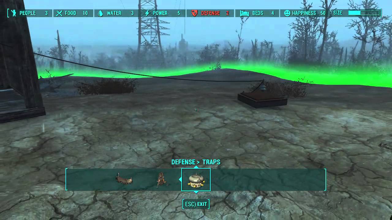 Fallout 4 Pressure Plate to a Trap - YouTube