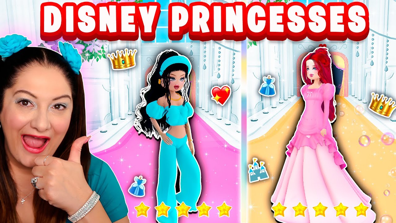 More Disney Princesses In Dress To Impress! #dresstoimpress - YouTube