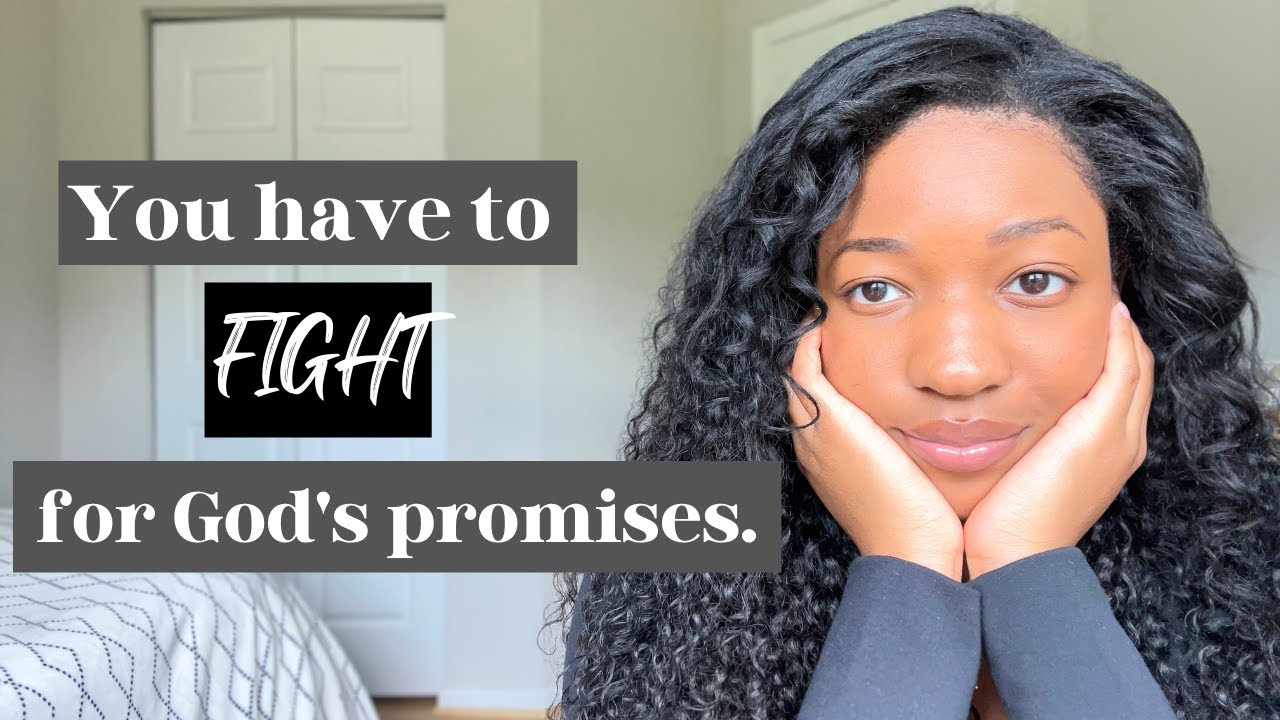 How to FIGHT for your promise. - YouTube