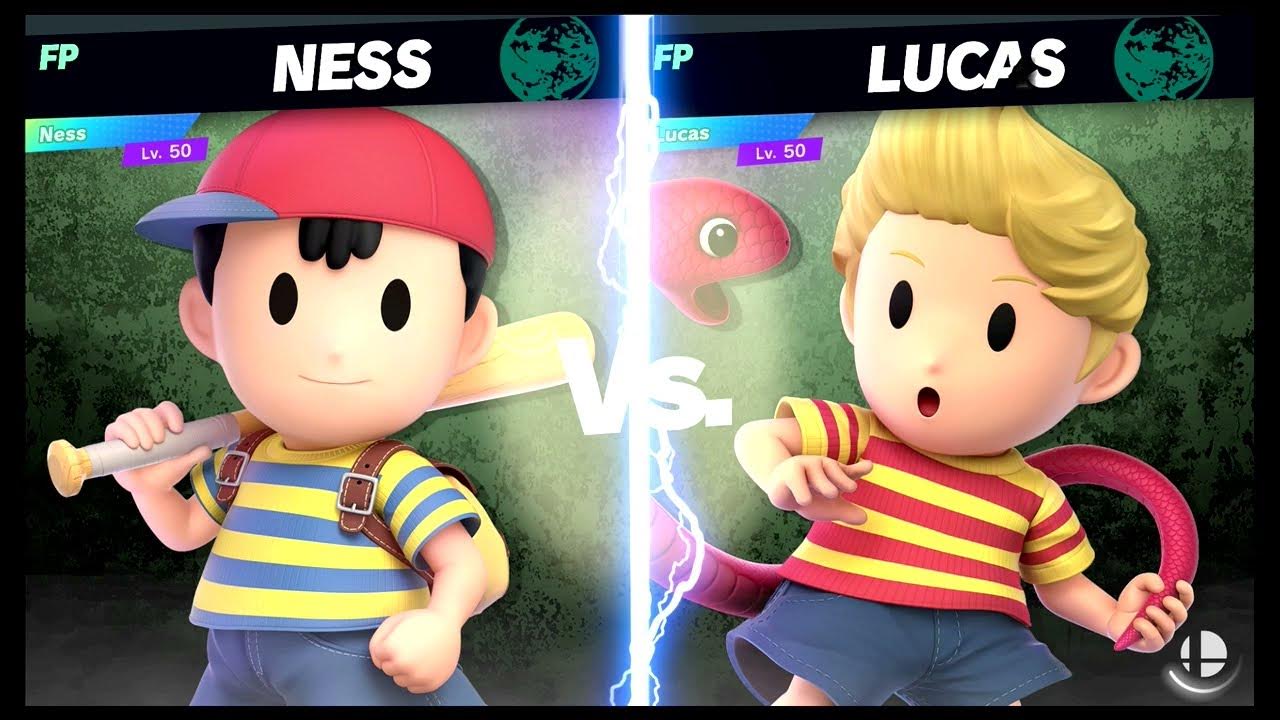 Super Smash Bros Ultimate Amiibo Fights – Request #20323 Ness vs Lucas - YouTube