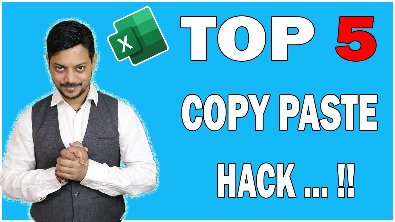 5 Excel Copy Paste Hack For Beginner To Advanced In Hindi Copy Paste 5 Excel Copy Paste Hack For Beginner To Advanced In Hindi Copy Paste