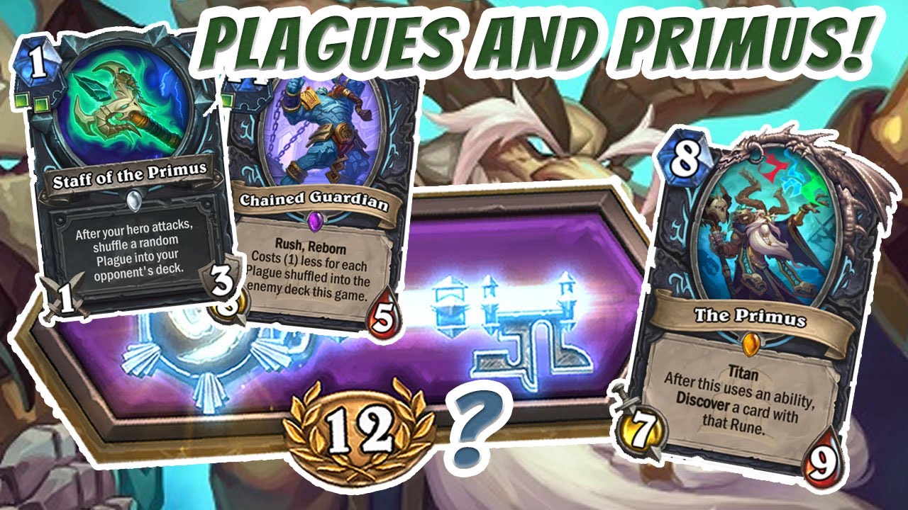 Plagues and Primus DK Run! - Hearthstone Arena - YouTube