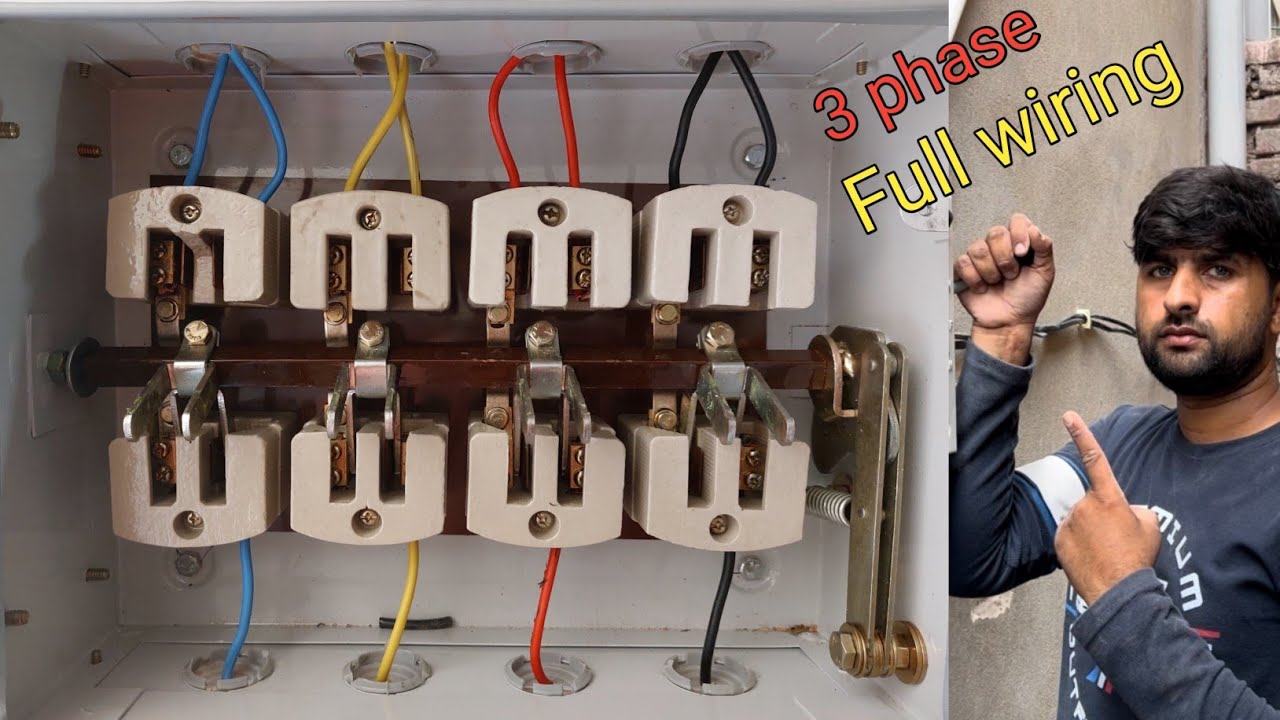 ️ 3 phase changer / grid line/ generator line/ load line - YouTube