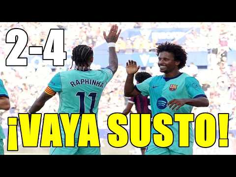 LEVANTE 2-4 BARÇA | UN GOLAZO DE ADEYEMI EVITA EL DRAMA | DOBLETE DE LAMINE Y PARTIDO PARA APRENDER