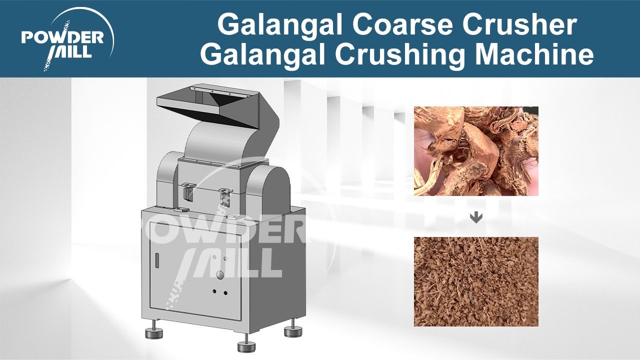 Galangal Coarse Crusher, Galangal Coarse Crushing Machine - Mill Powder ...