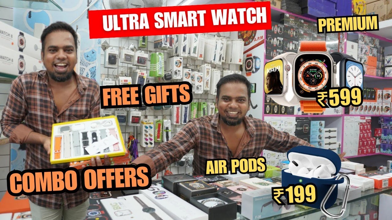 Ultra Watch just ₹399| Air Pods Just ₹199| Combo Offer 2 Ultra Smart ...