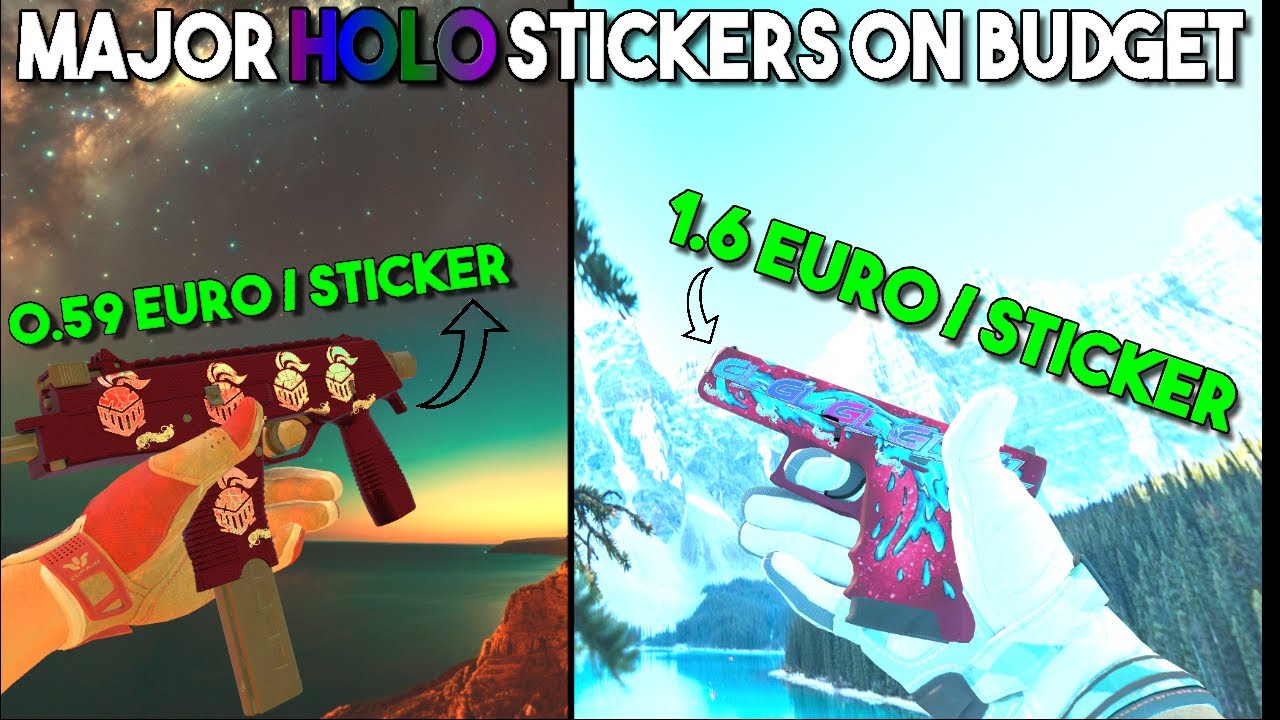 10 Good and Cheap Major HOLO stickers CS2 - YouTube