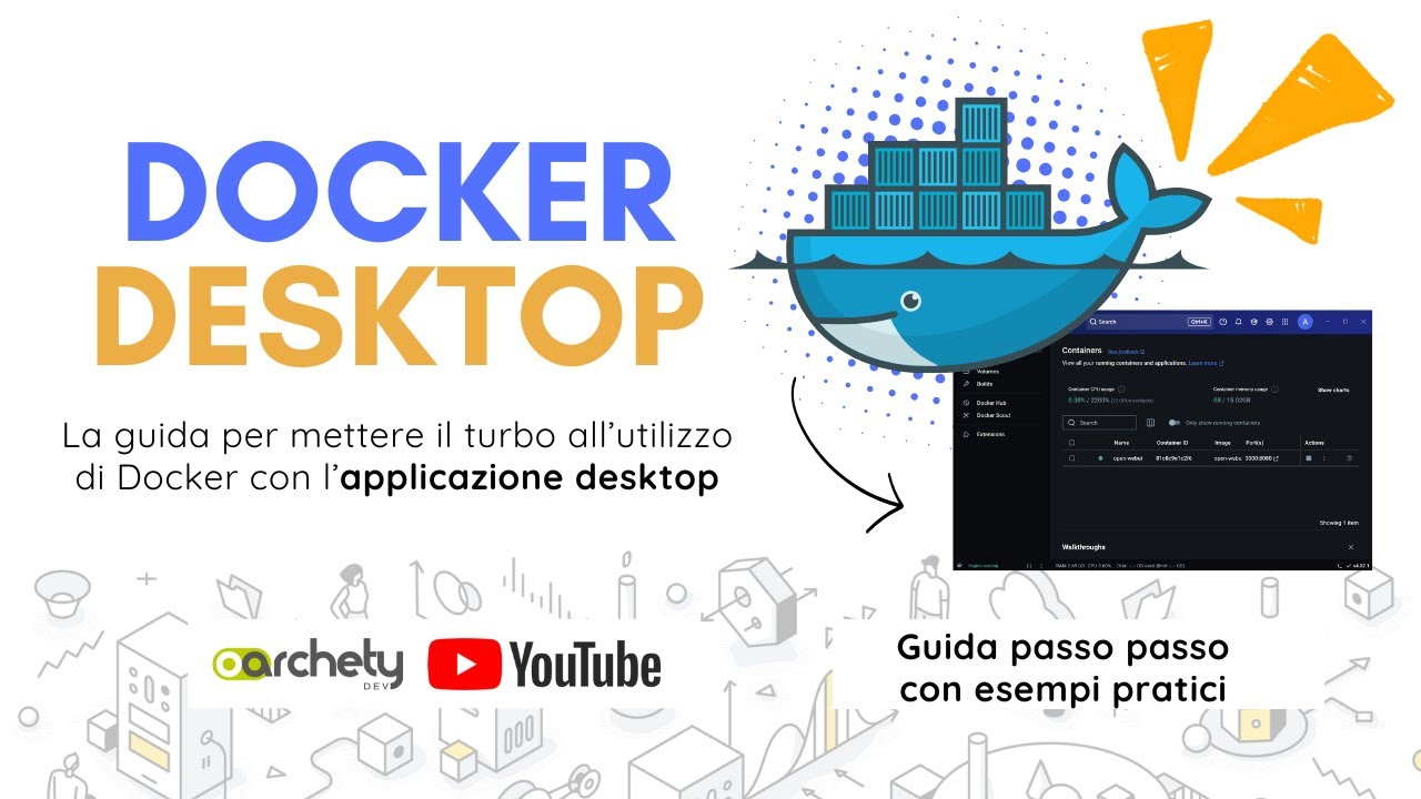 Docker Desktop - 1/6: Installazione e Configurazione su Windows - YouTube