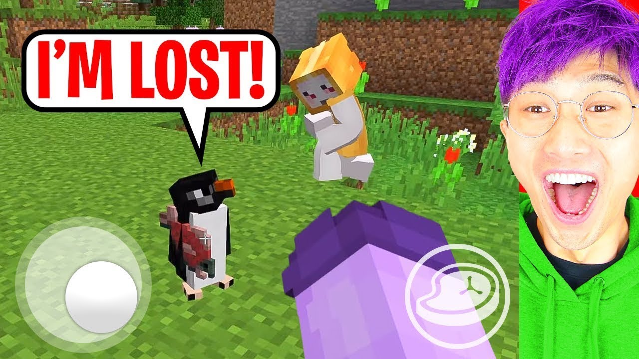 HELPING A BABY LOST PENGUIN *YOU WILL CRY* (LANKYBOX MINECRAFT!) - YouTube