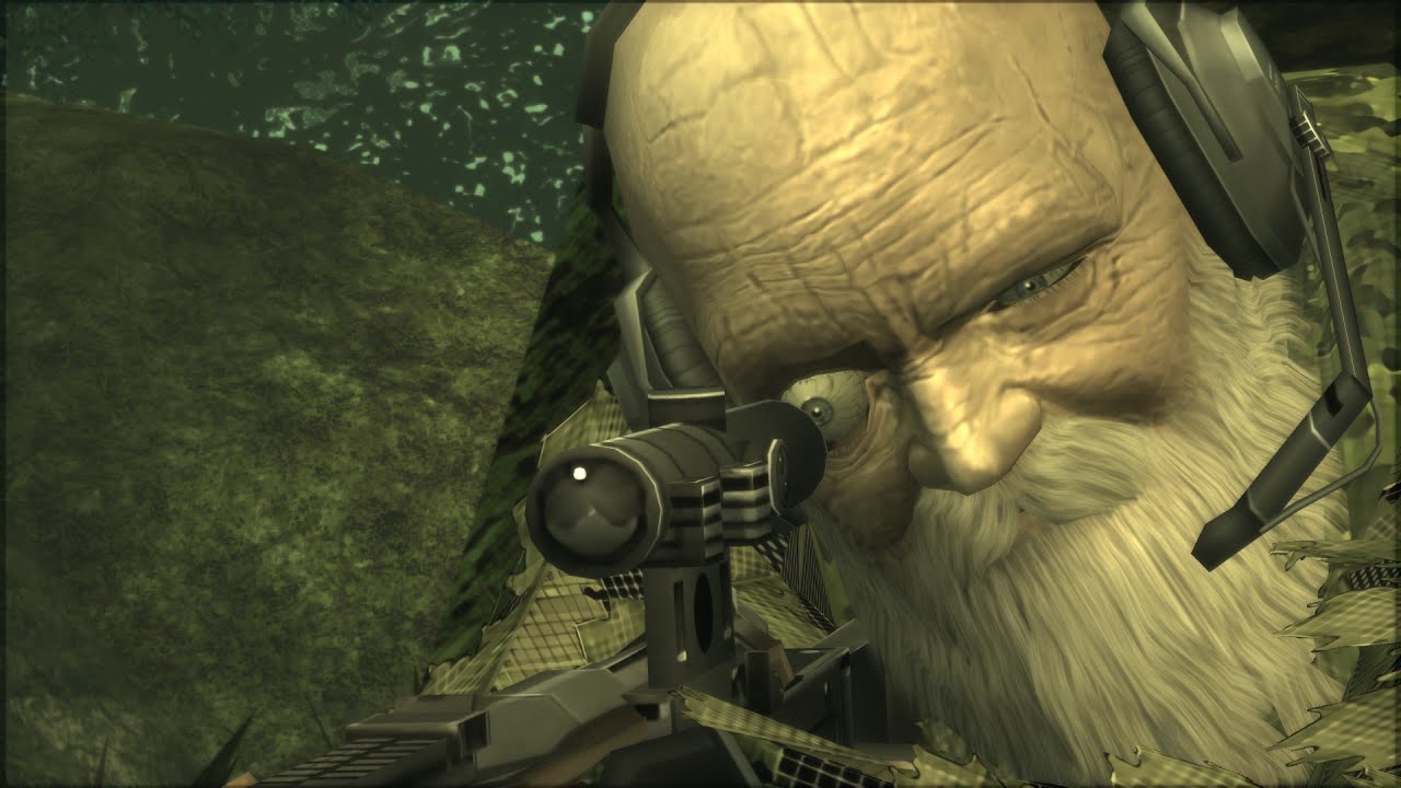 MGS 3: Snake Eater HD | The End Boss fight | Salfaden - YouTube