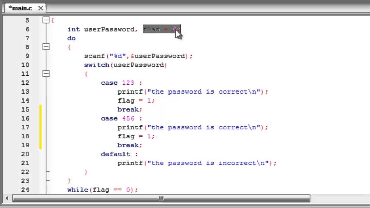 14 - Arabic C programming (doWhile and switch) - YouTube