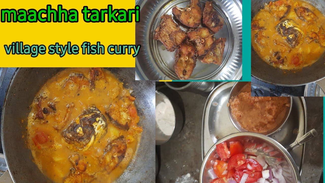 Fish curry/Rohu fish curry recipe// machha besara//tarkari Rohi machha ...