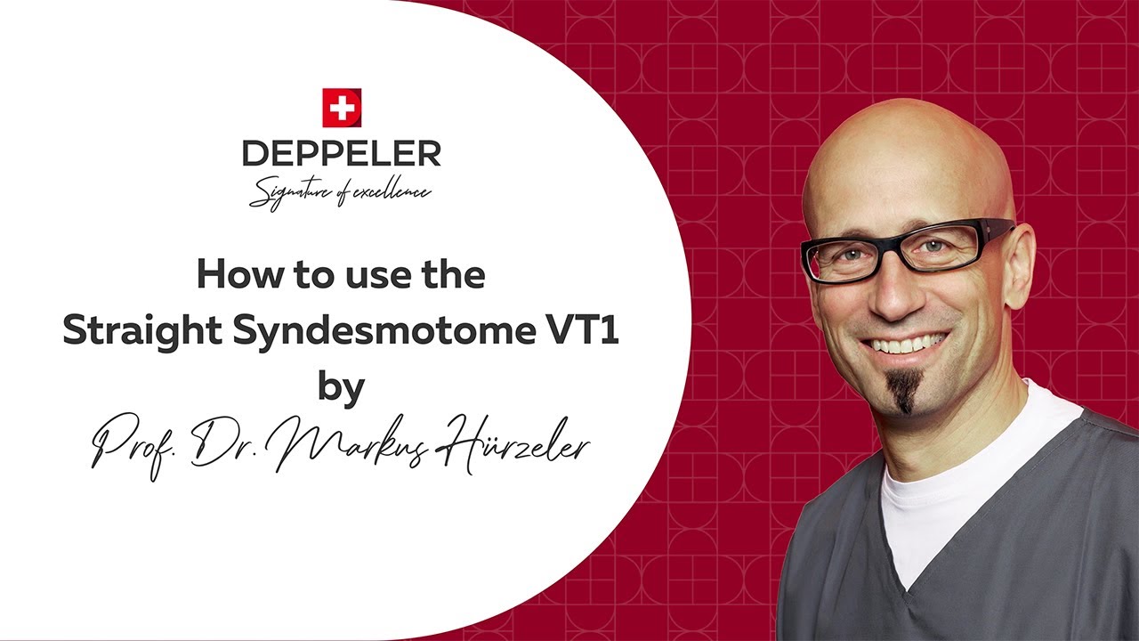 Dental Extraction Technique by Markus Hurzeler Straight Syndesmotome ...