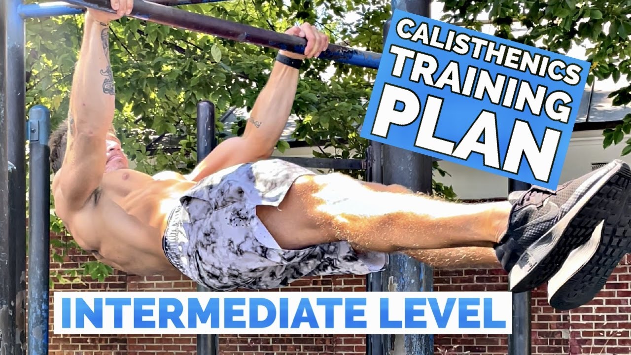 INTERMEDIATE CALISTHENIC TRAINING PLAN | the BEST way to set up your training plan and LEVEL UP ...