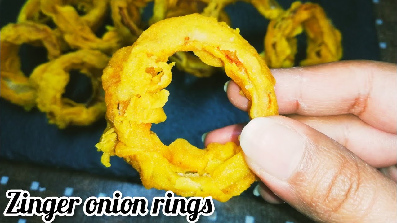 zinger onion rings | how to make zinger onion | onion rings | recipes ...