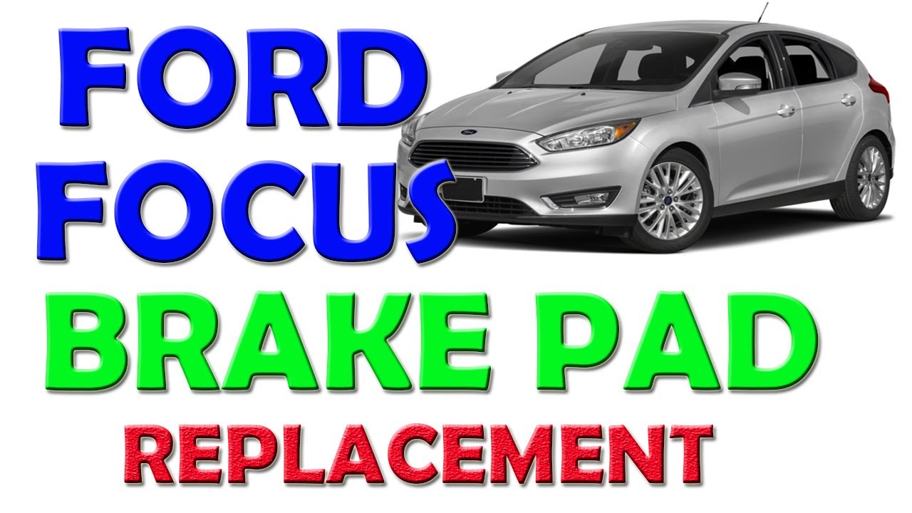 Ford Focus Rear Brake Pads Replacement Youtube
