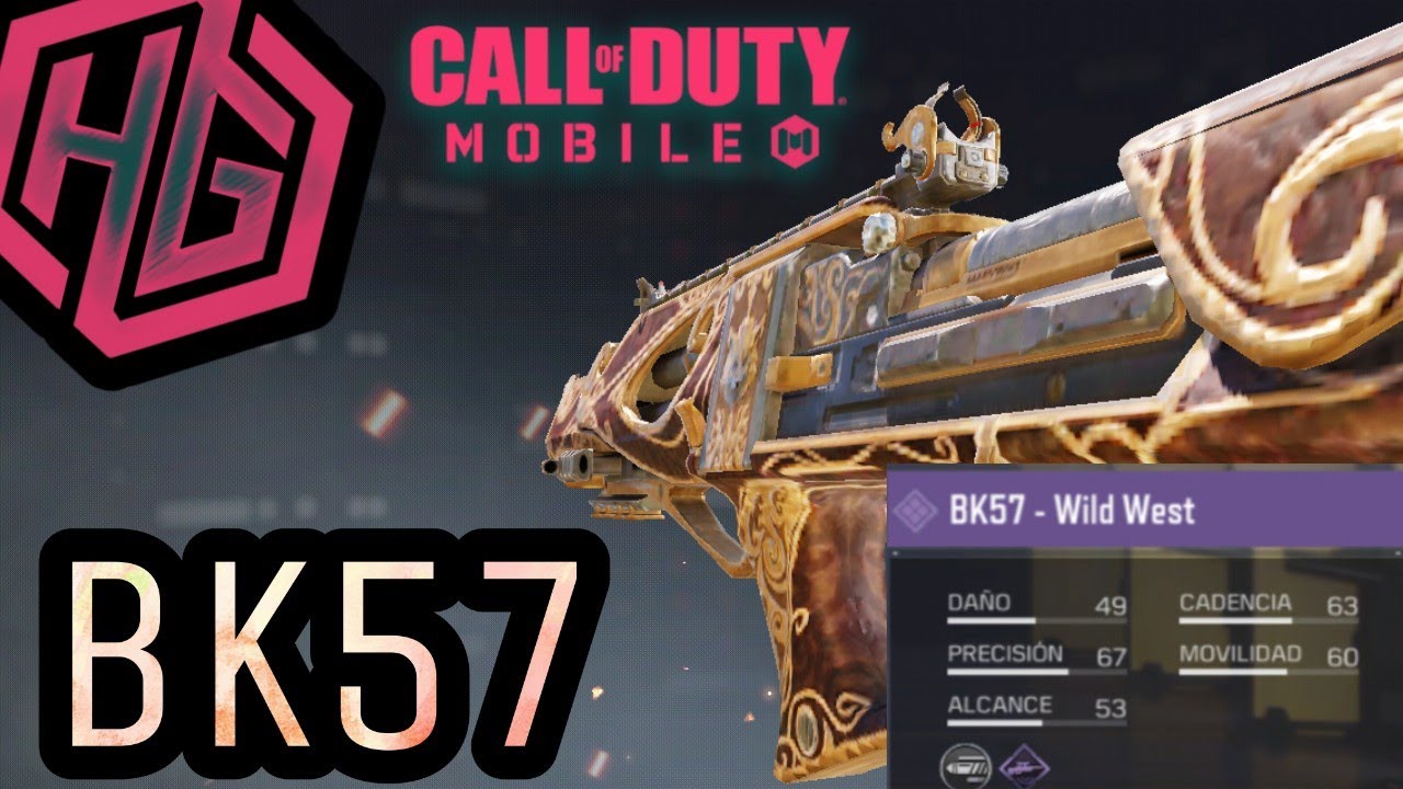 ES UNA BELLEZA LA BK57 DE TEMPORADA ,COD MOBILE - YouTube