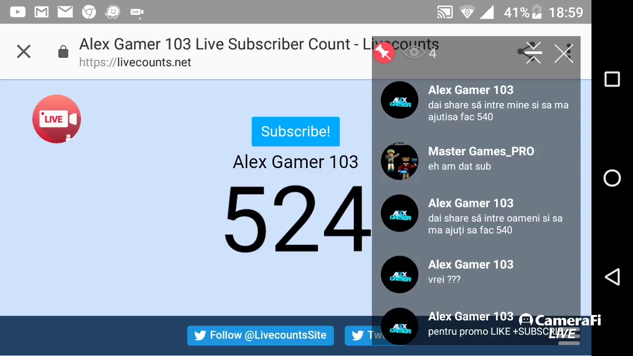 LIVE ! PROMOVARI GRATIS :))) ROAD TO 500 - YouTube