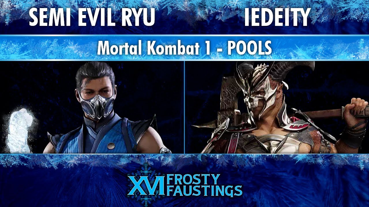 Frosty Faustings XVI Pools - Semi Evil Ryu (Sub-Zero) vs iEDEITY (Shao ...