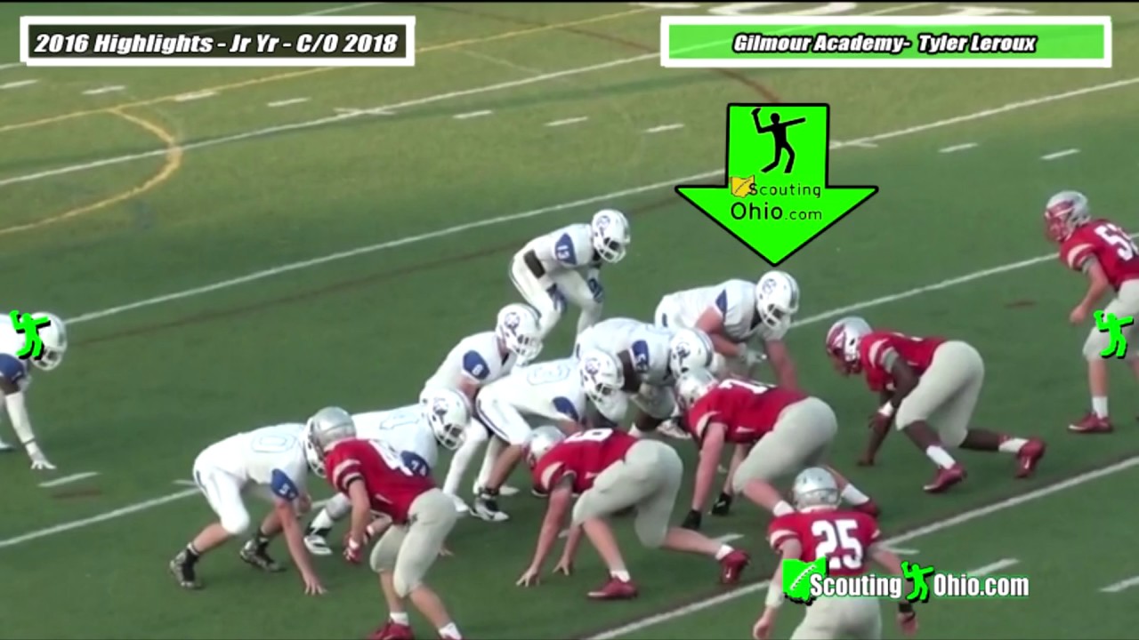 OH 2018 Tyler Leroux Gilmour Academy Jr Yr TDl77 - YouTube